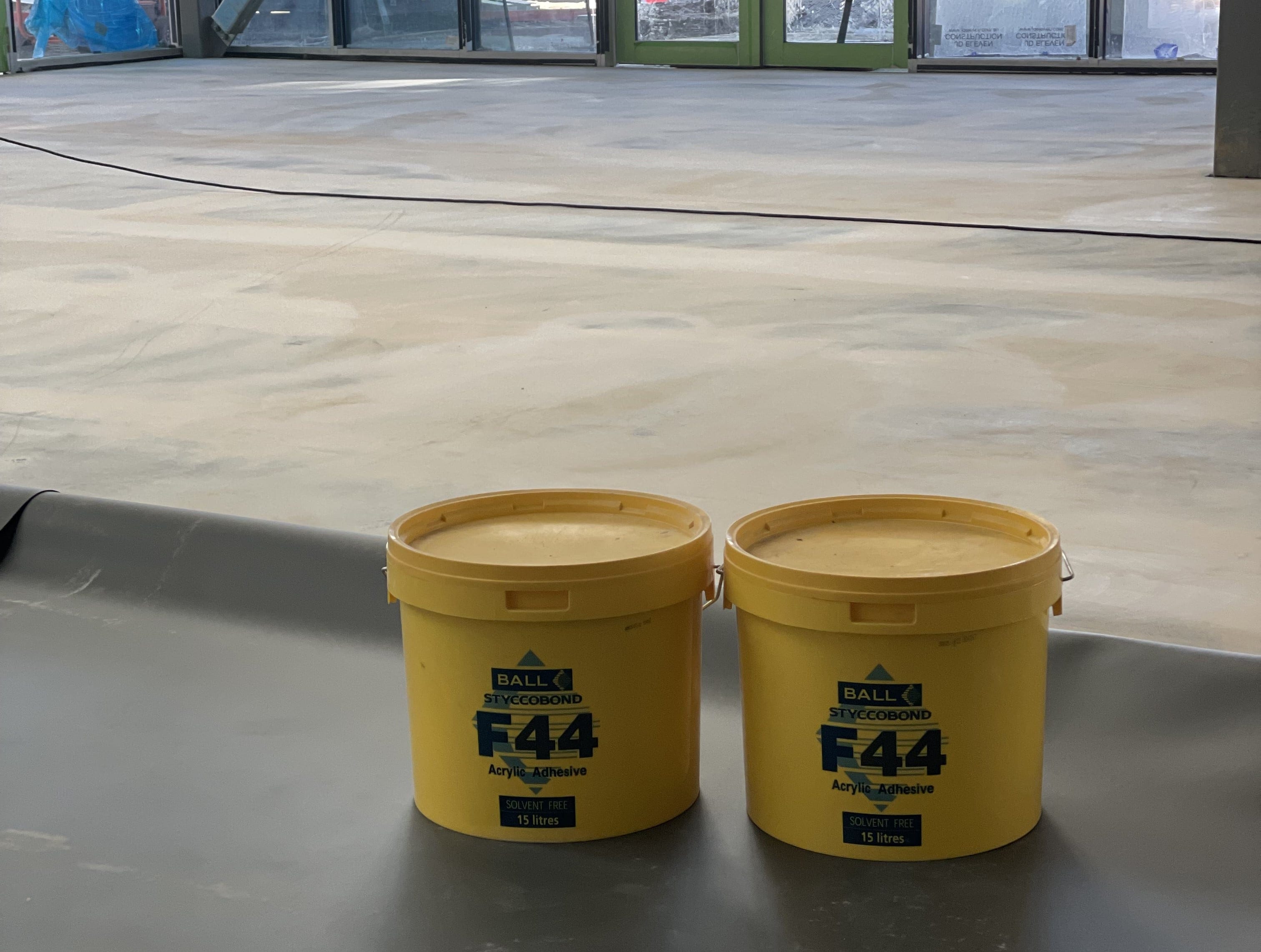 Glenwood High School Flooring Installation | Case Study | F. Ball