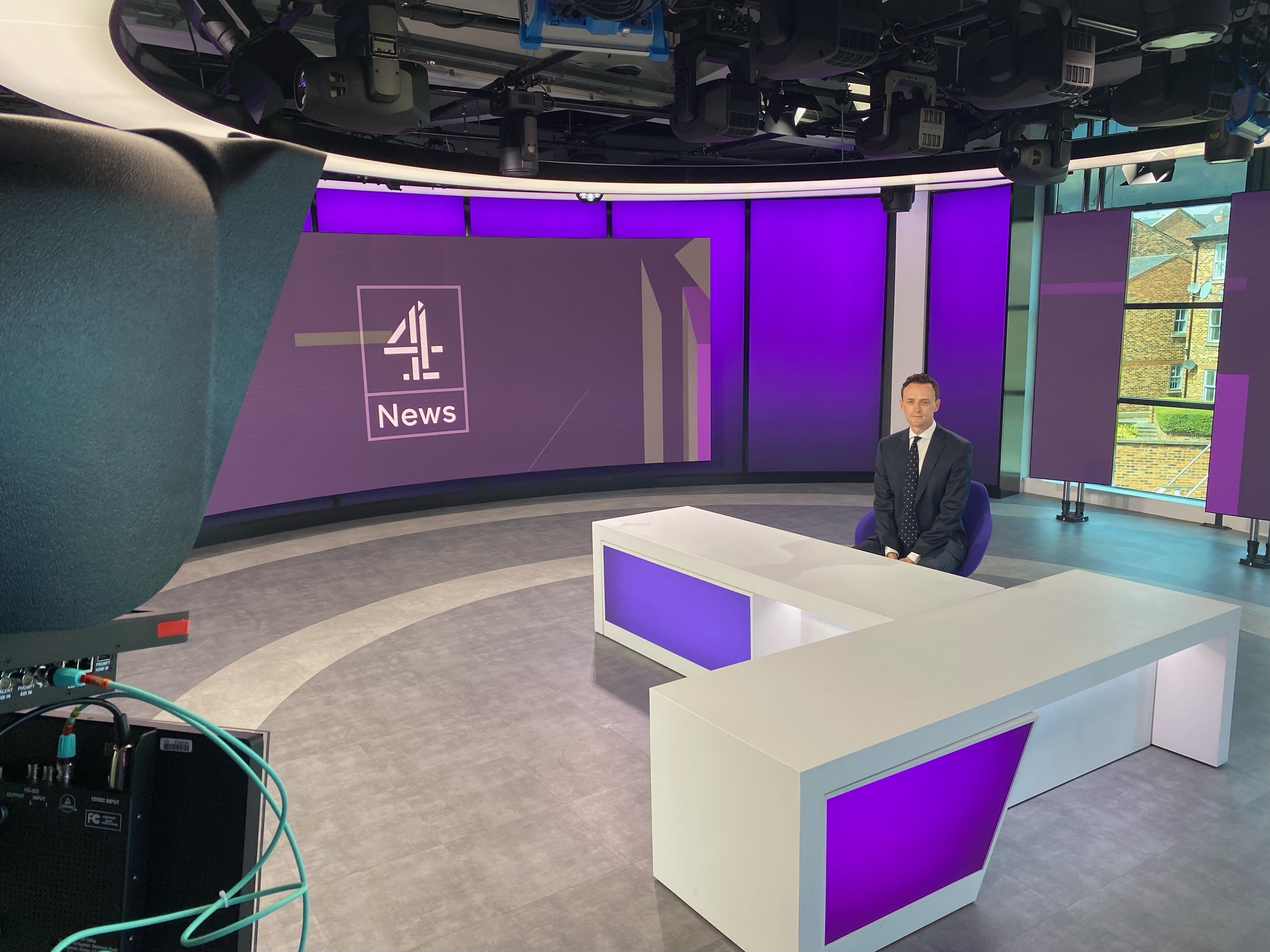 Project of the Month: Channel 4 News Studio | F. Ball