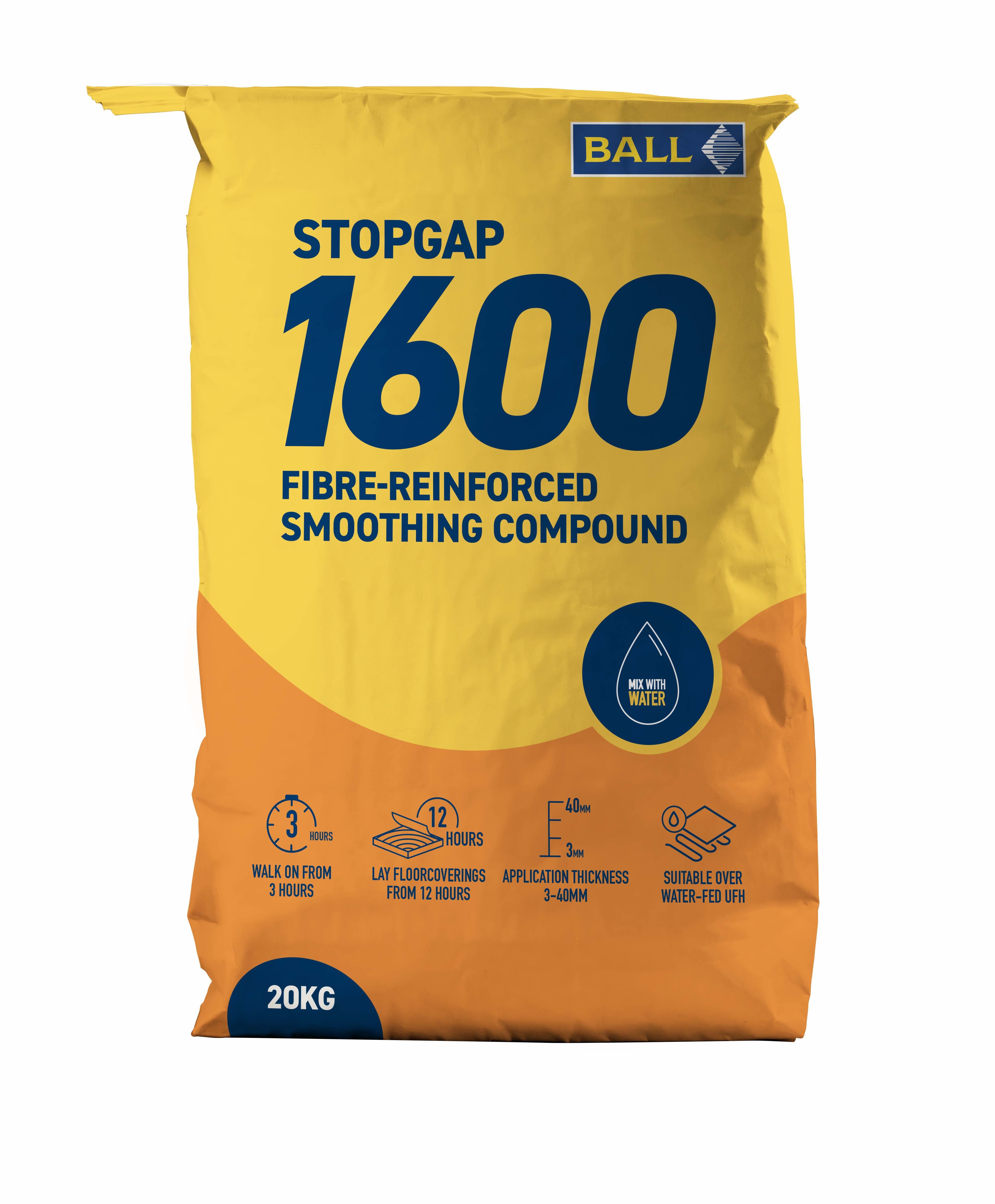 Stopgap 1600 | Fibre-Reinforced Smoothing Compound | F. Ball