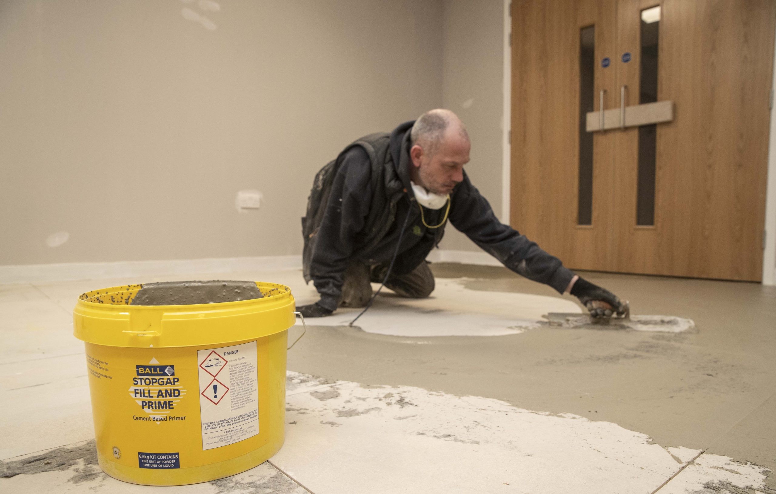Working Over Raised Access Flooring | F. Ball