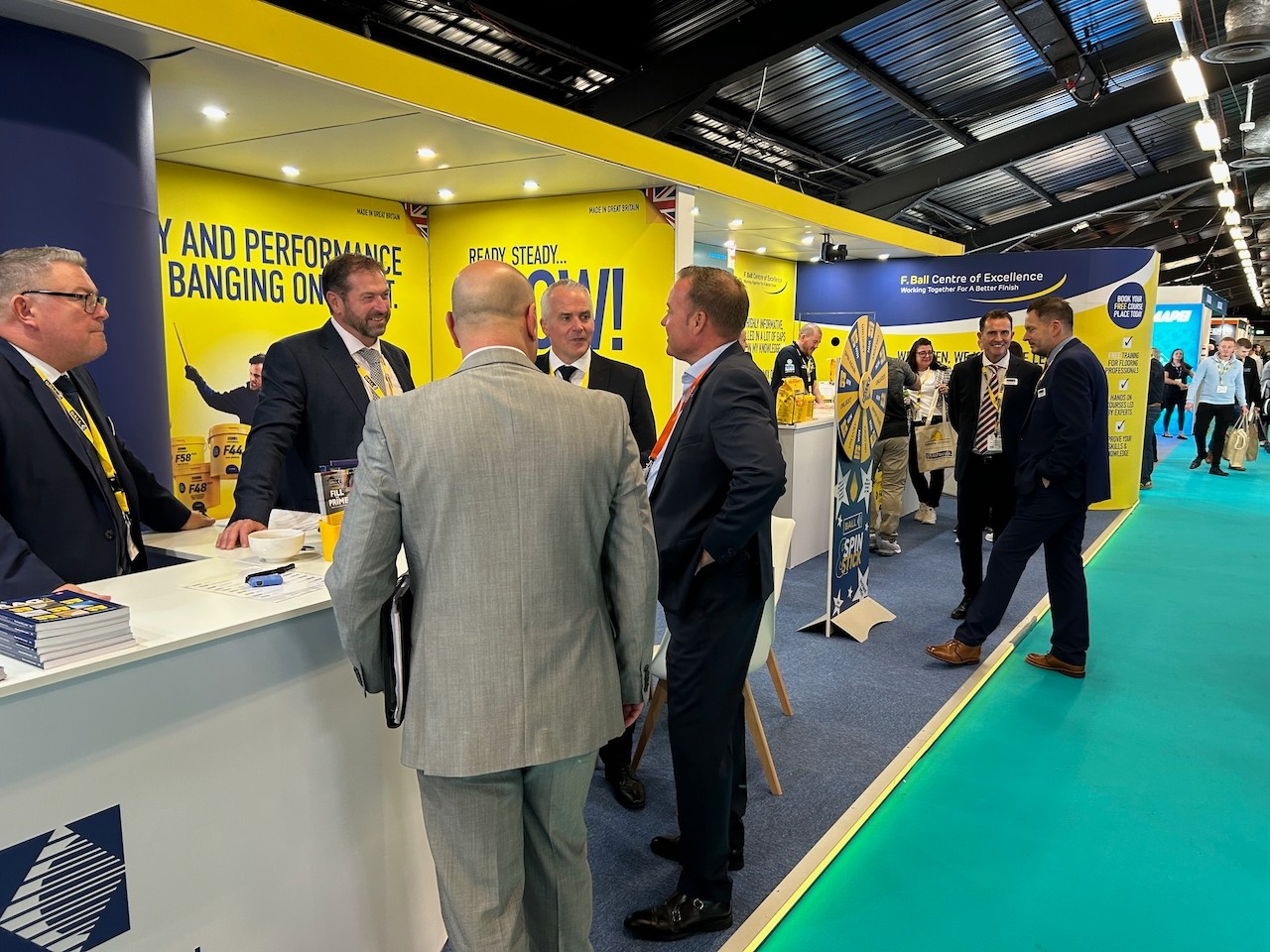 F. Ball Focuses on Adhesives at The Flooring Show | F Ball