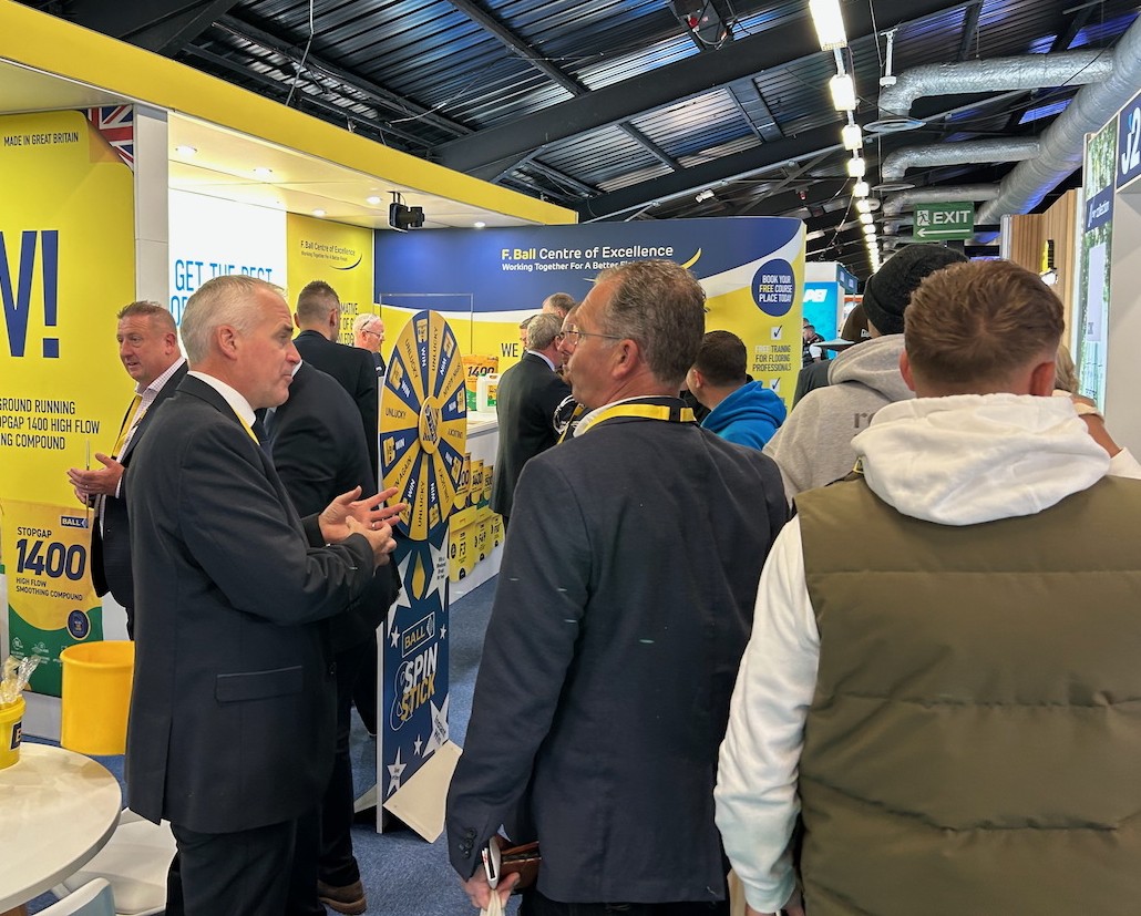 F. Ball Launch Partners for The Flooring Show South | F Ball
